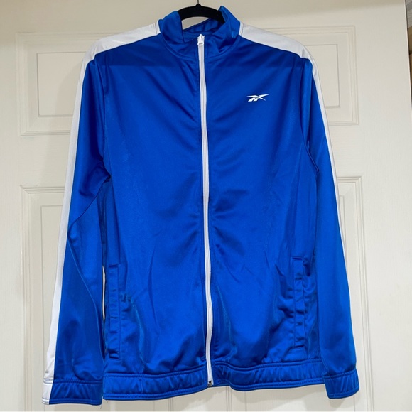 Reebok | Jackets & Coats | Mens Reebok Logo Track Jacket | Poshmark